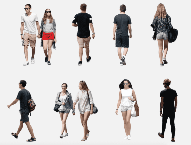 People collage frame with white background, people - PNGArc