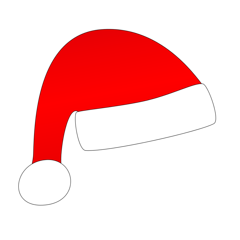 Bitmap Santa Claus Christmas Hat background png - PNGArc