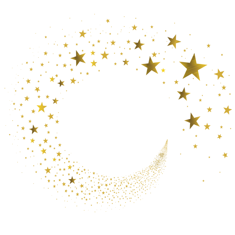 Star golden color background png image - PNGArc