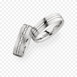 Christian Bauer Wedding Ring Collection Transparent Background - PNGArc