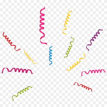 Assorted-Color Confetti Paper Euclidean Carnival-Gold Confetti - PNGArc