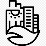Green Building Energy Icon Transparent Background - PNGArc
