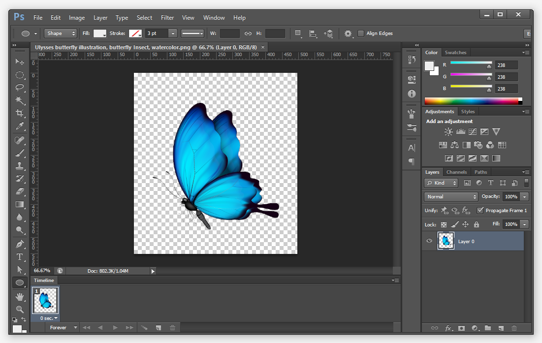 How to open a PNG image in Photoshop - PNGArc