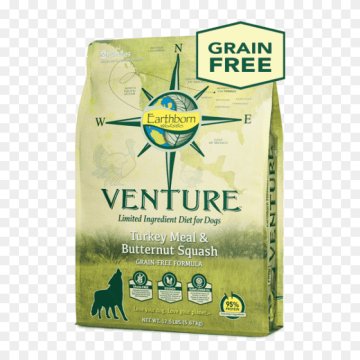 Turkey Meal & Butternut Squash Bag - Venture Dog Food - PNGArc