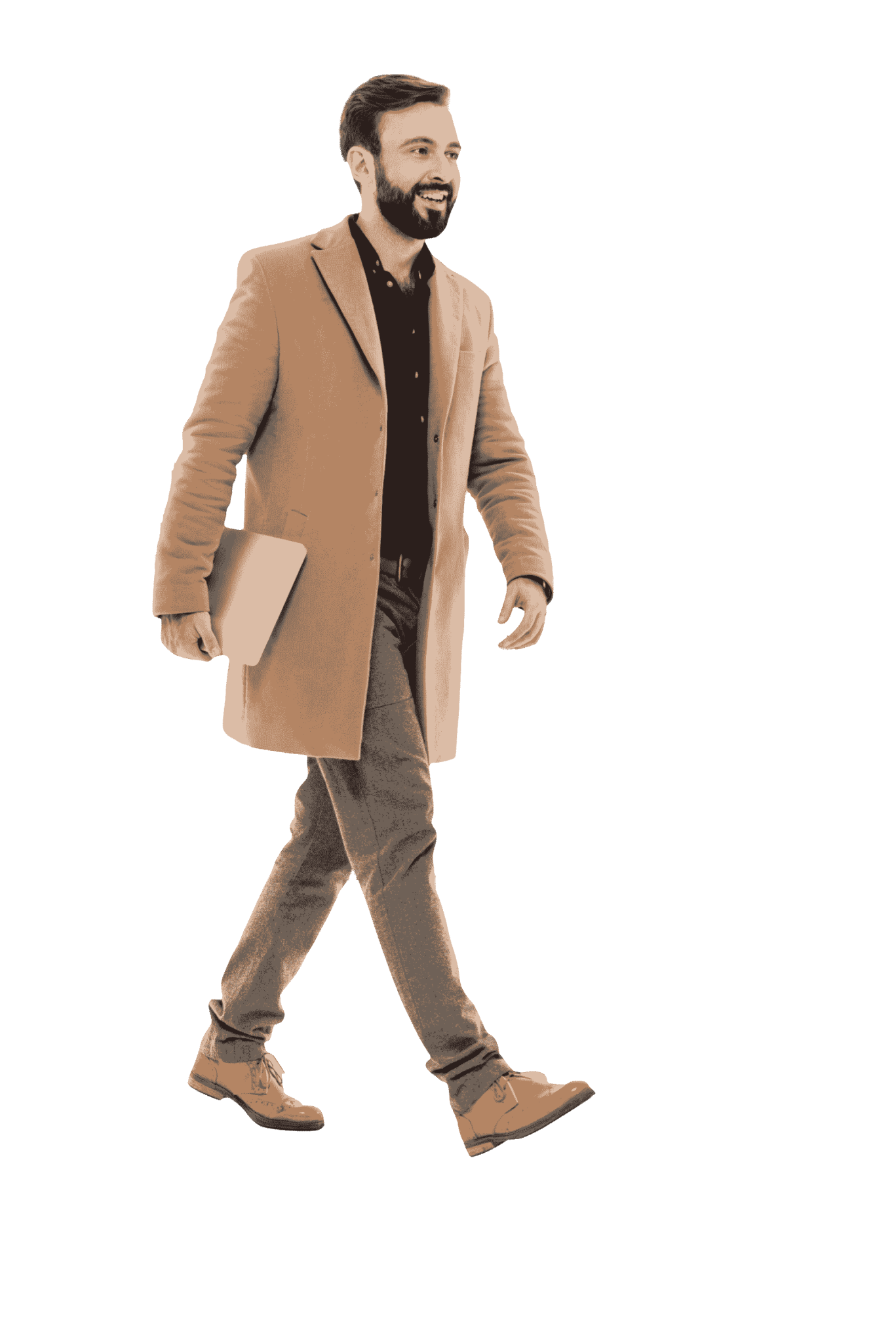 Man Walking With Book Transparent Image Free PNG Download - PNGArc