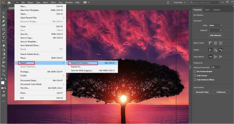 How To Save Illustrator As PNG: 3 Easy Methods - PNGArc