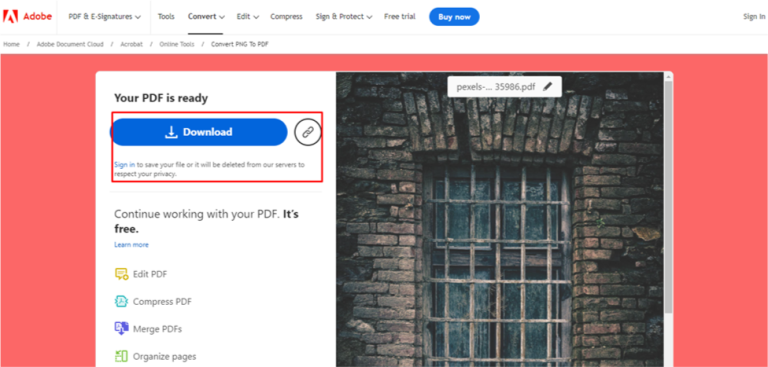 How To Combine PNG Files Into One PDF In 2 Methods - PNGArc
