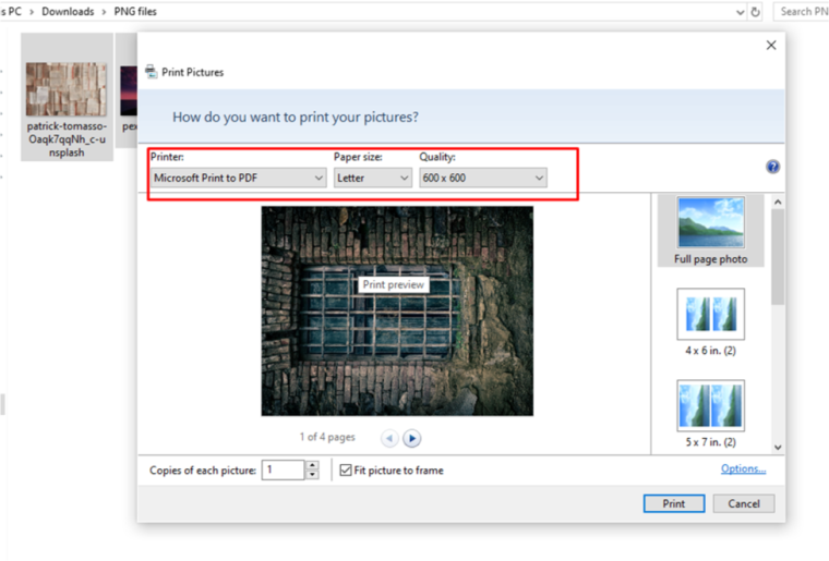 How To Combine PNG Files Into One PDF In 2 Methods - PNGArc